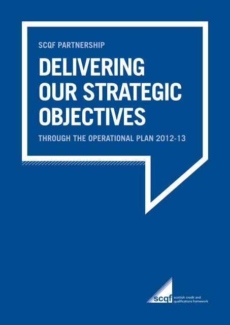 SCQFP Operational Pl.. - Scottish Credit and Qualifications Framework