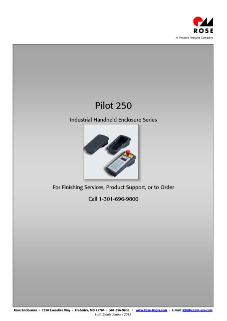 Pilot 250 - Rose & Bopla Enclosures