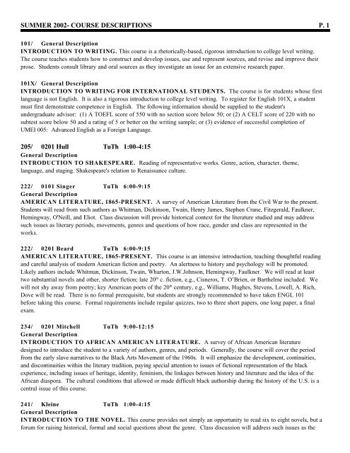 C:\My Documents\Summer 2002 course ... - Englweb.umd.edu