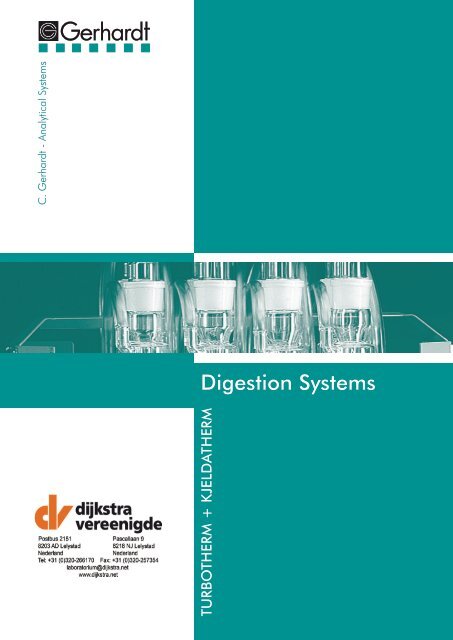 KjelDATherm Digestion system