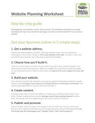 Website Planning Worksheet