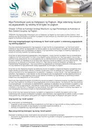 Responsibilities of food handlers Filipino Tagalog