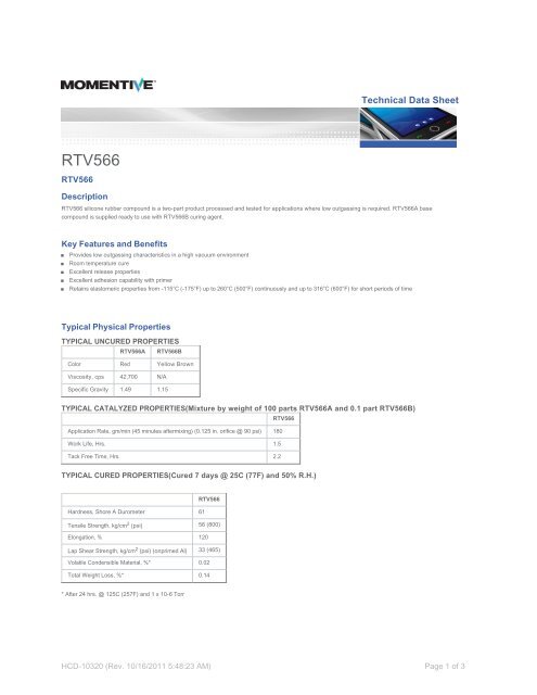 RTV566 - SINUS Electronic