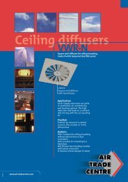 CEILING DIFFUSERS - Ruskin Titus Gulf