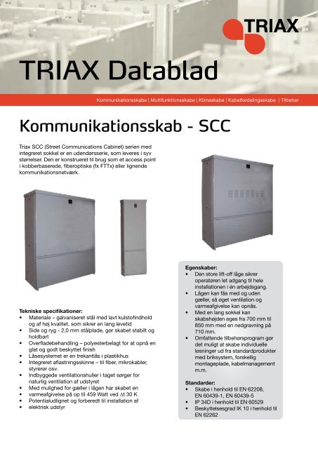 TRIAX Datablad