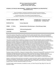 86 Forces Support Squadron (USAFE) - Ramstein Air Base