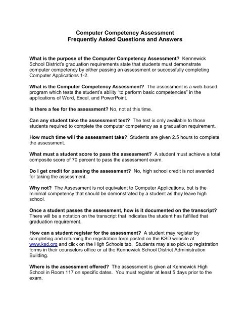 computer-competency-assessment-frequently-asked-ions