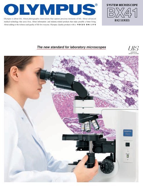 The new standard for laboratory microscopes