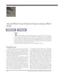 A Periscope Detection Radar - The Johns Hopkins University ...