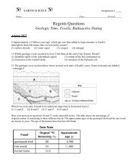 Interpreting Geologic History