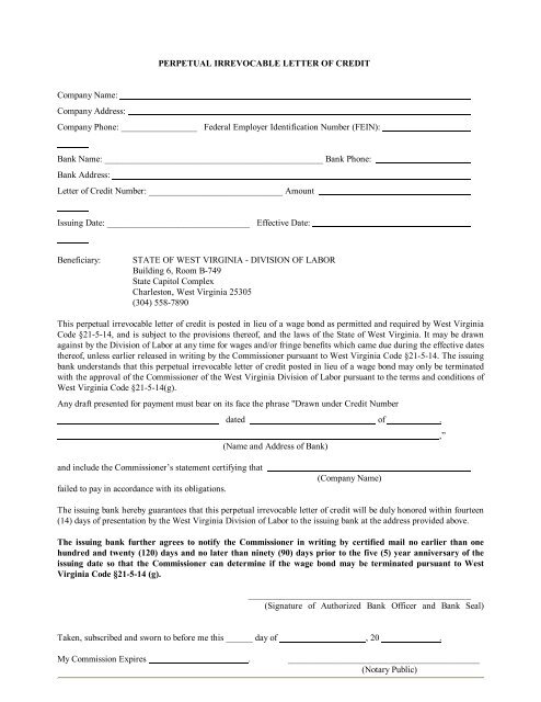 Letter Of Credit Swift Format