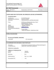 AZ 5214 E Image Reversal Photoresist - FIRST