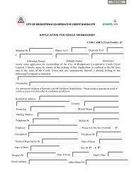 New application form.pdf - City of Bridgetown Co-Op Credit Union Ltd