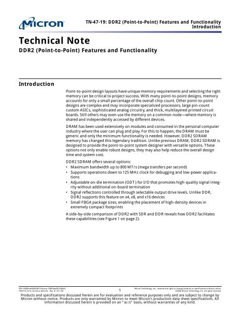 Technical Note - Micron