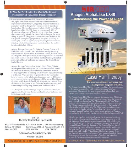 Anagen AlphaLase LX40