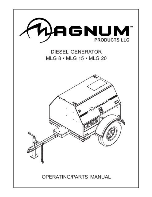 Manual - Magnum Power Products LLC