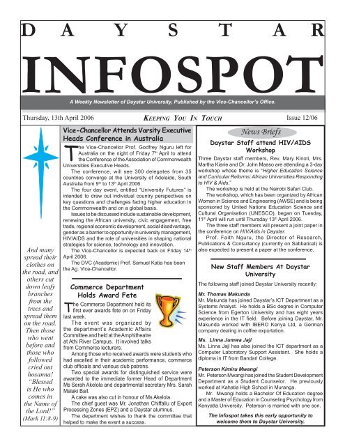 Issue 12 revisedUS.indd - Daystar US