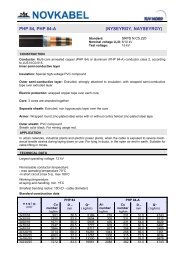 XHE 49, XHE 49-A - Novkabel