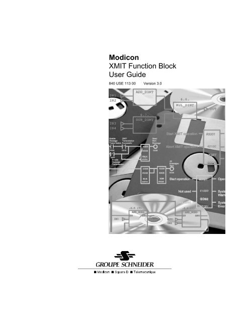 Modicon XMIT Function Block User Guide