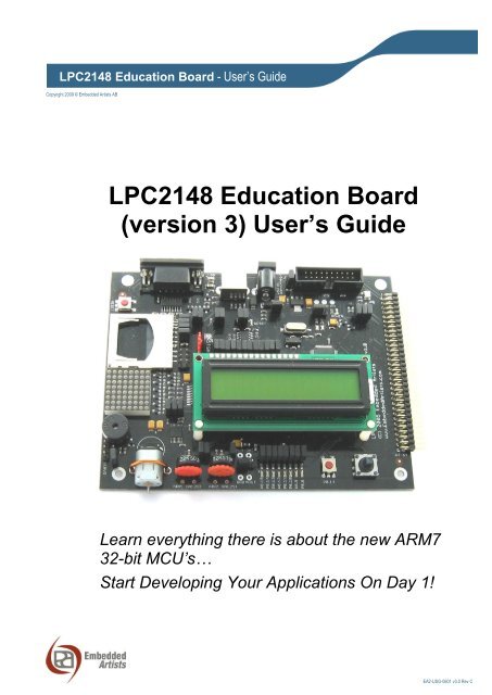 LPC2148 Education Board (version 3) User's Guide