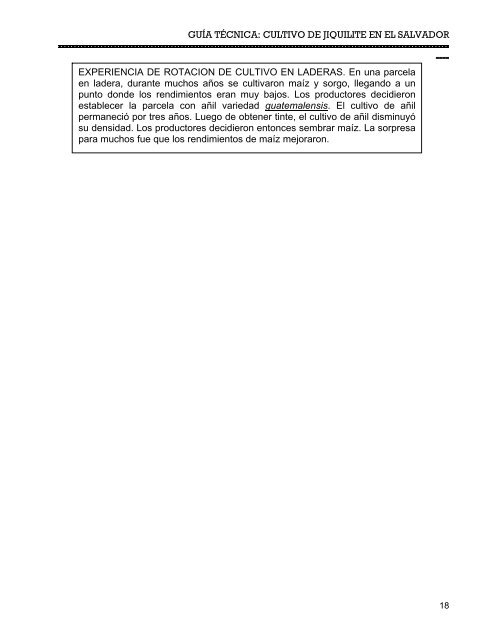 GUÍA TÉCNICA: CULTIVO D