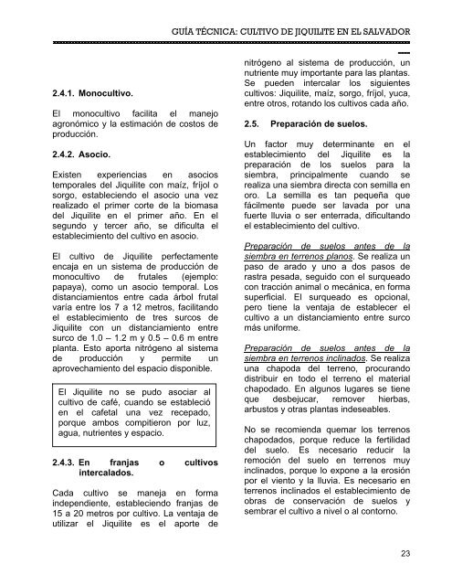 GUÍA TÉCNICA: CULTIVO D