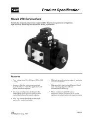 293 Hydraulic Service Manifold - MTS