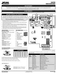 ICM290A - ICM Controls