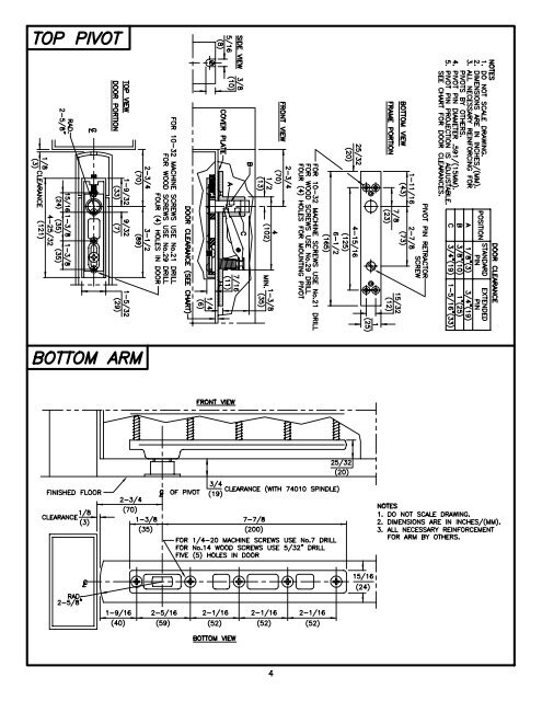 Dorma BTS80/B Installation Instructions - Epivots