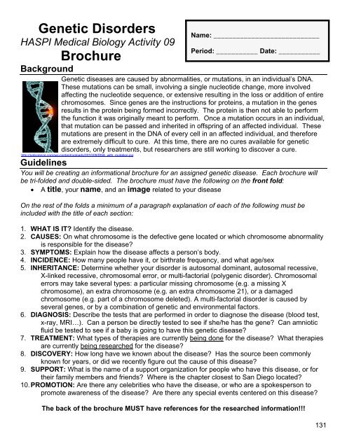 09 Genetic Disorders - Student.pdf - haspi
