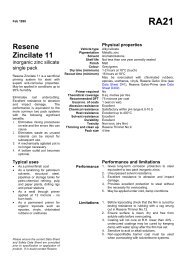 Data sheet for RA59 Resene Uracryl 404 urethane acrylic low sheen ...