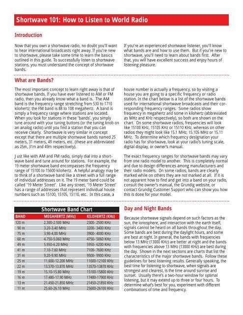 Shortwave 101: How to Listen to World Radio - Preppers