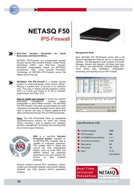 NETASQ F50 - TopIT