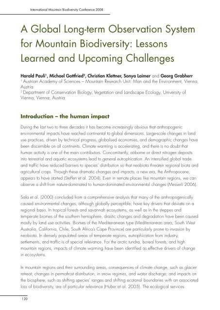 A Global Long-term - The Global Observation Research Initiative in ...