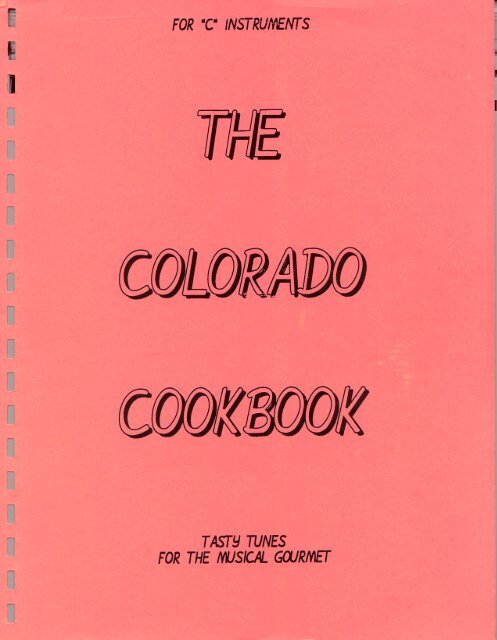 Colorado Fake Book