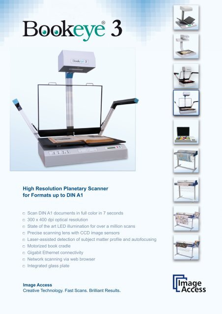 High Resolution Planetary Scanner for Formats ... - Image Access Inc.