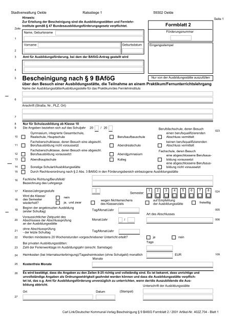 330 BafÃ¶G-Antrag Formblatt 2 - OSIRIS