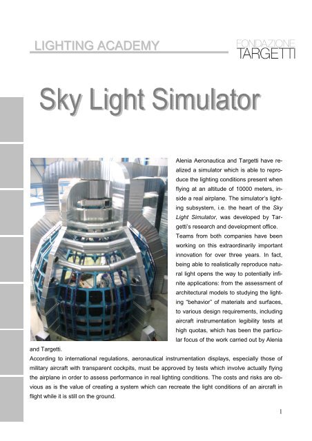 Sky Light Simulator