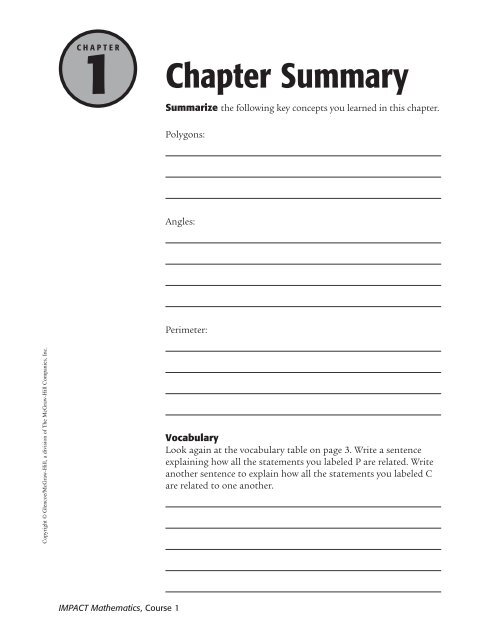 Investigation Notebook and Reflection Journal Summaries