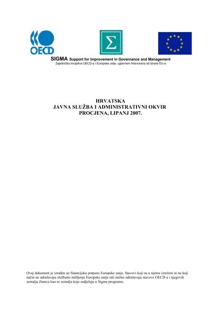 SIGMA Support for Improvement in Governance and ... - SDLSN