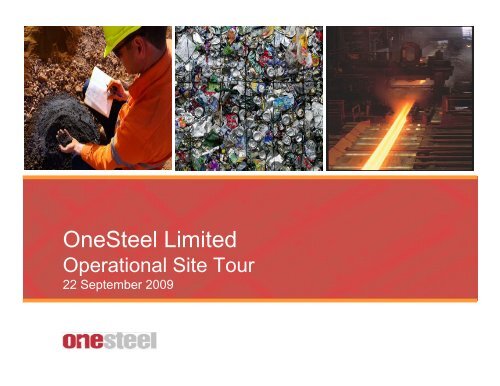 OneSteel Sydney Operational Site Tour