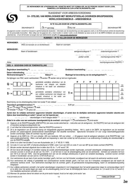 RIJKSDIENST VOOR ARBEIDSVOORZIENING