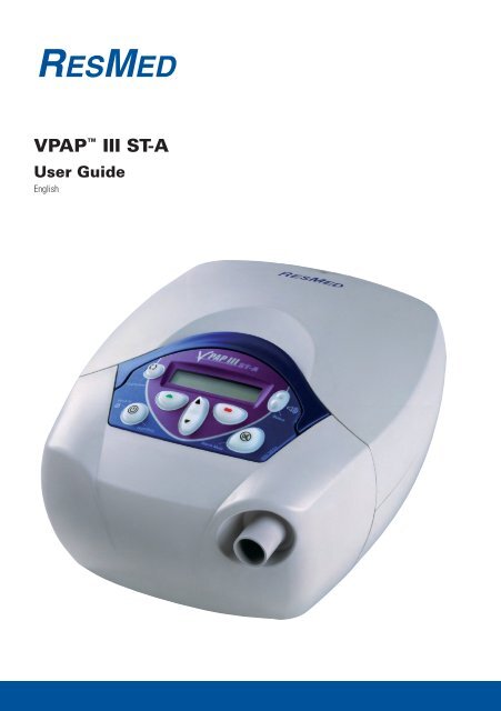 VPAP™ III ST-A - ResMed