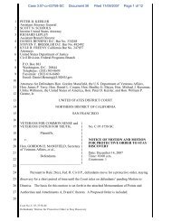 Motion for Protective Order to Stay Discovery from the U.S. Court of