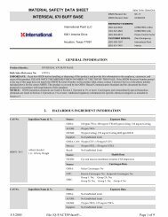 material safety data sheet interprotect 2000e gray - datasheets.intern...
