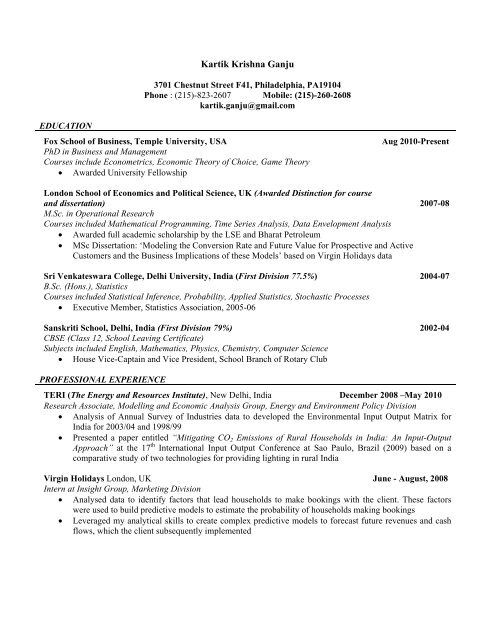 resume-temple-fox-mis-temple-university