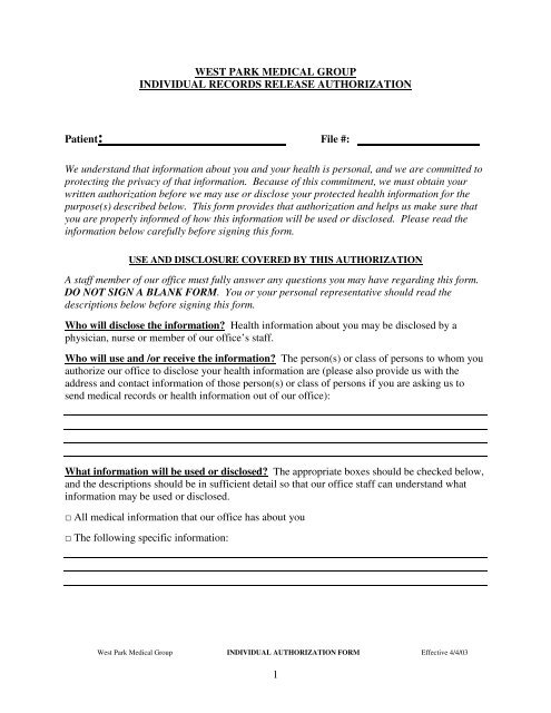 Free 9 Sample Hipaa Forms In Pdf Ms Word