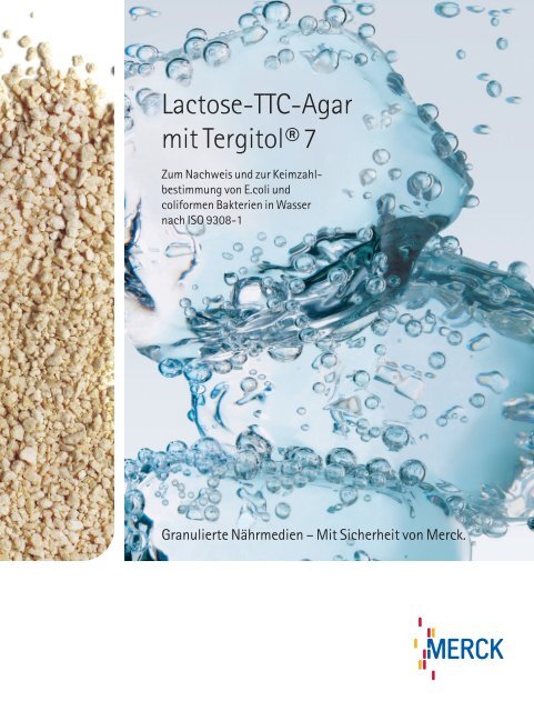 Lactose TTC Agar with Tergitol Â® 7 Lactose-TTC-Agar mit ... - mibius