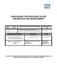 Pressure Ulcer Documentation Guidelines - FMQAI
