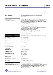 SIGMACOVER 280 7417 - SIGMA PAINTS